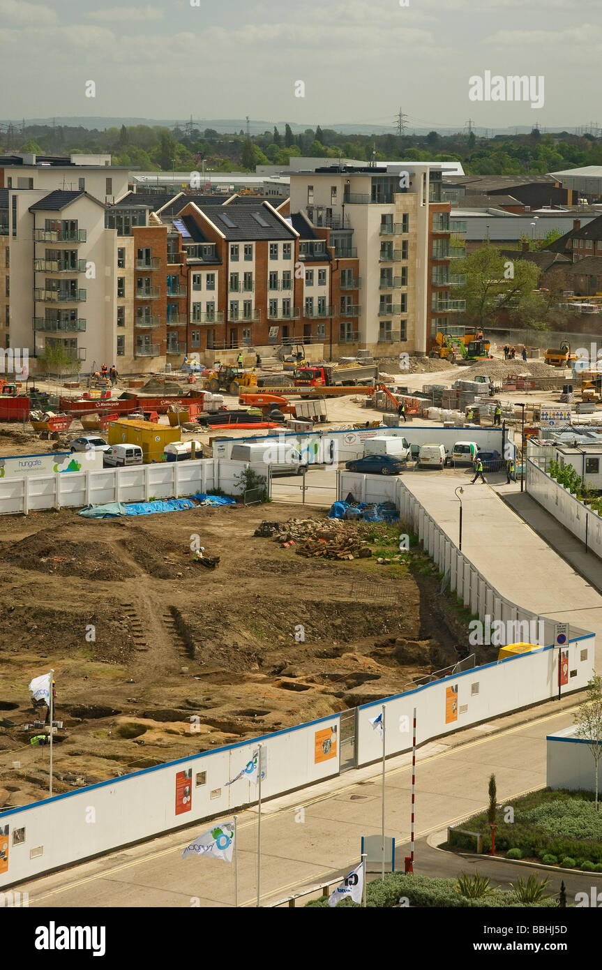 New housing development project in the city centre Hungate York North ...