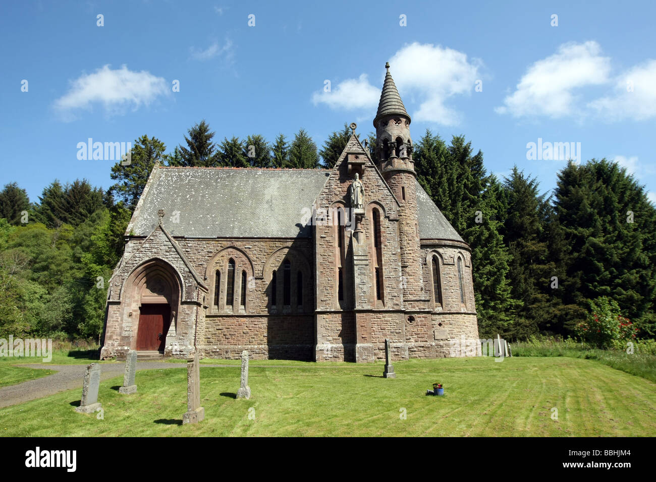 The Church of Scotland St Palladius Church near Auchenblae, Angus ...