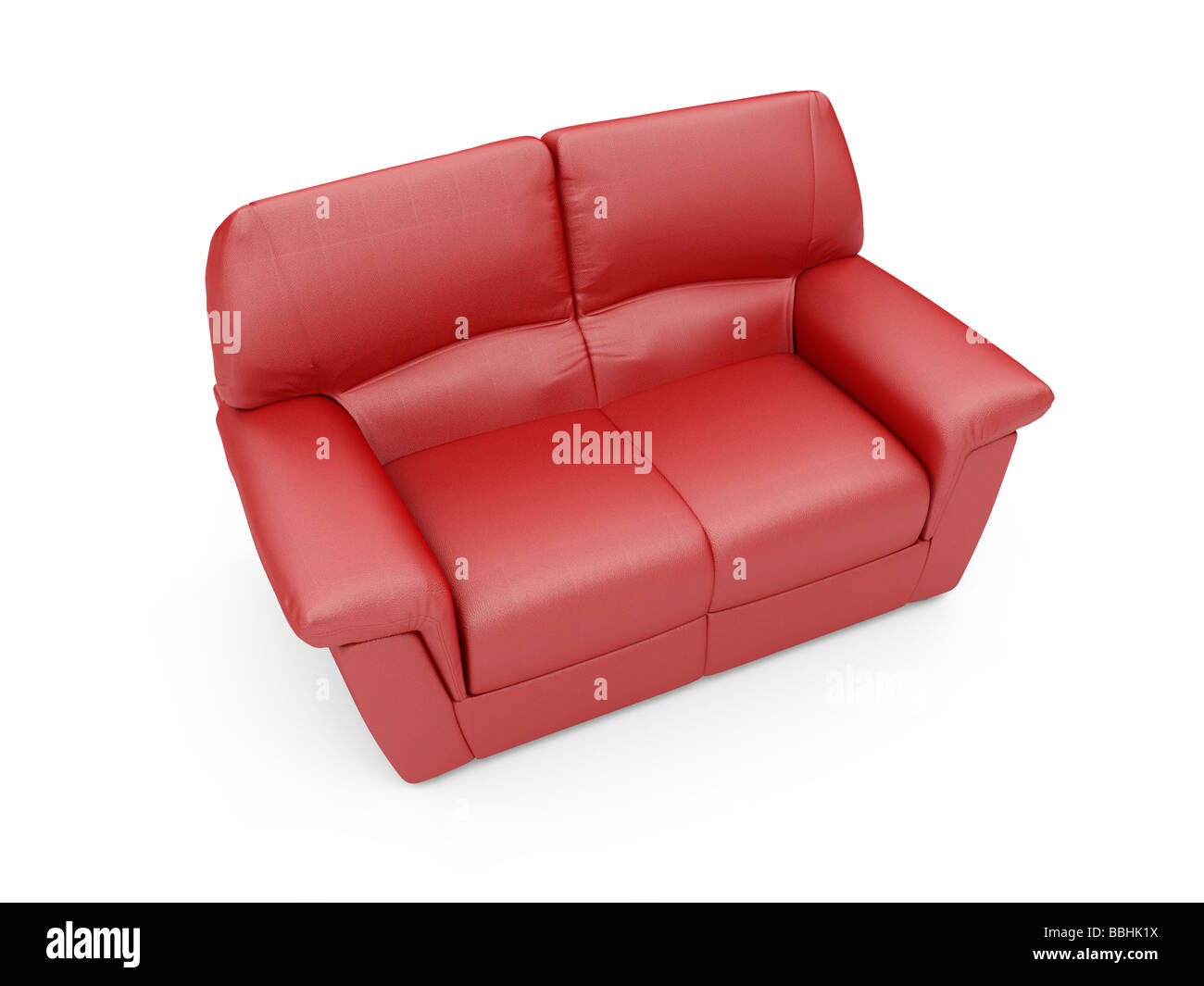 isolated couch over white background Stock Photo - Alamy