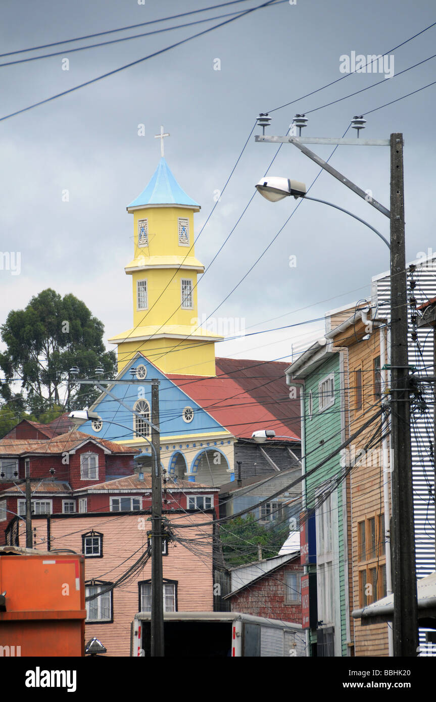 Chiloe church hi-res stock photography and images - Alamy