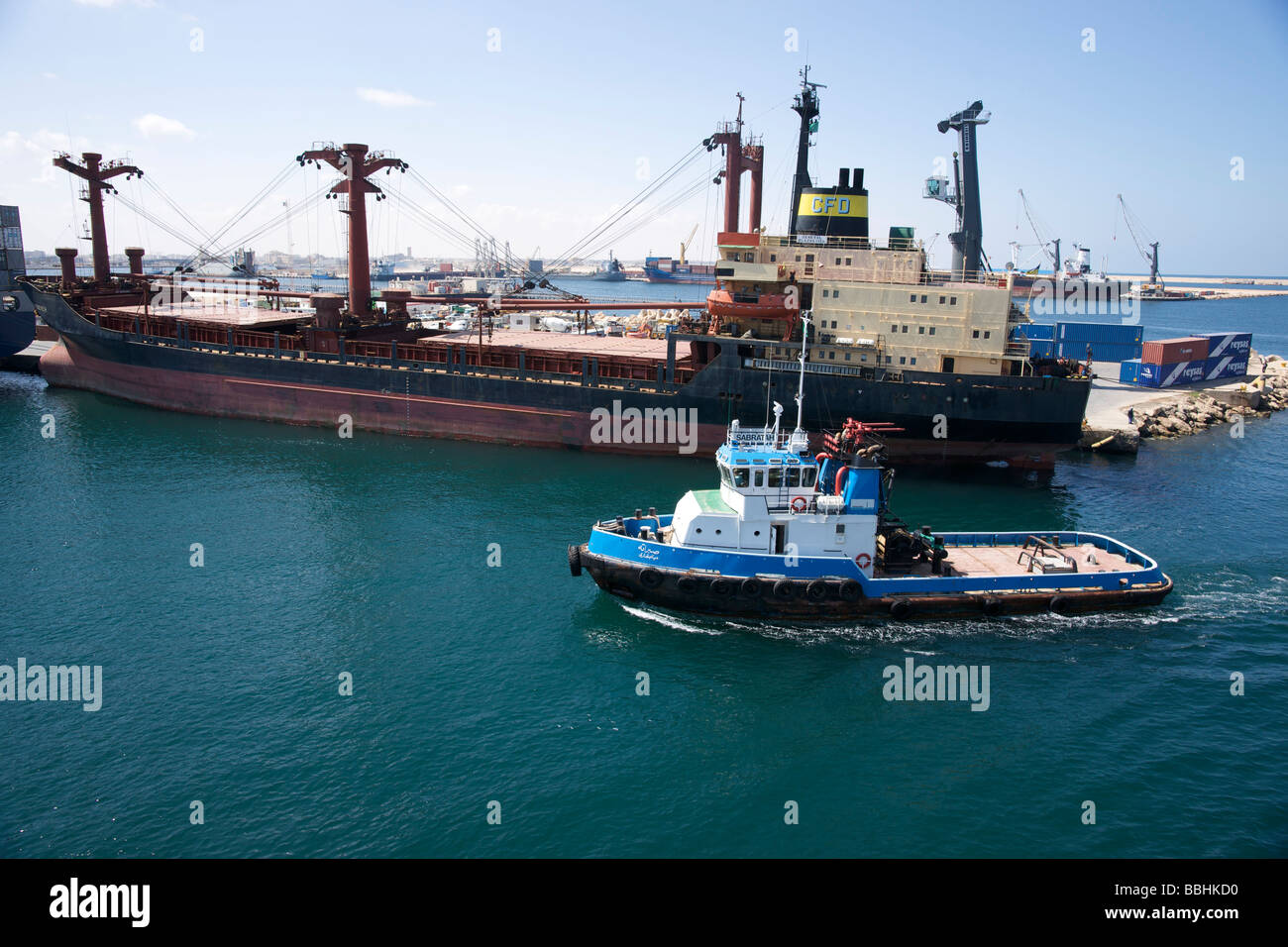 Benghazi port hi-res stock photography and images - Alamy