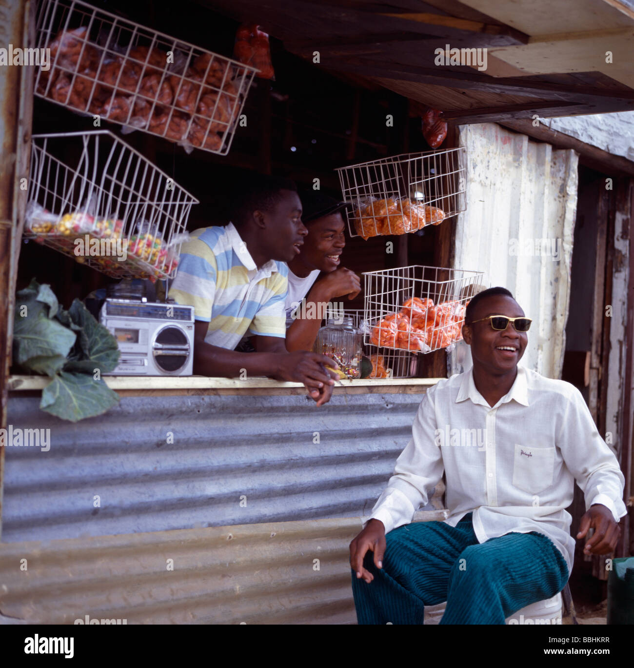 Spaza shop East Rand Gauteng Stock Photo - Alamy