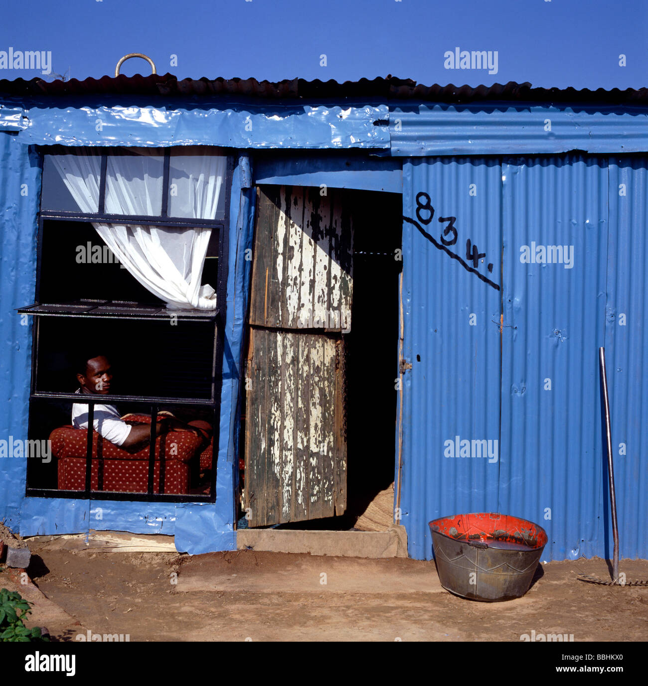 Shack Orange Farm Gauteng Stock Photo - Alamy