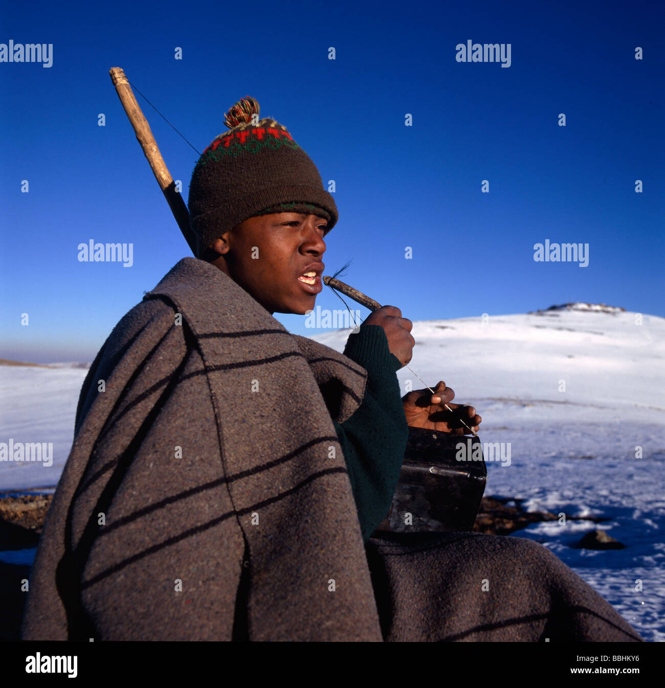 Basotho shepherd hi-res stock photography and images - Alamy