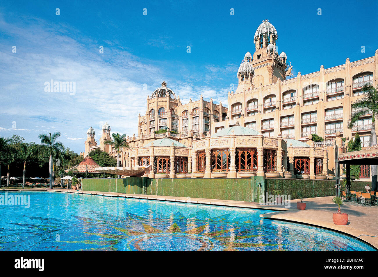 Pool palace lost city sun hi-res stock photography and images - Alamy