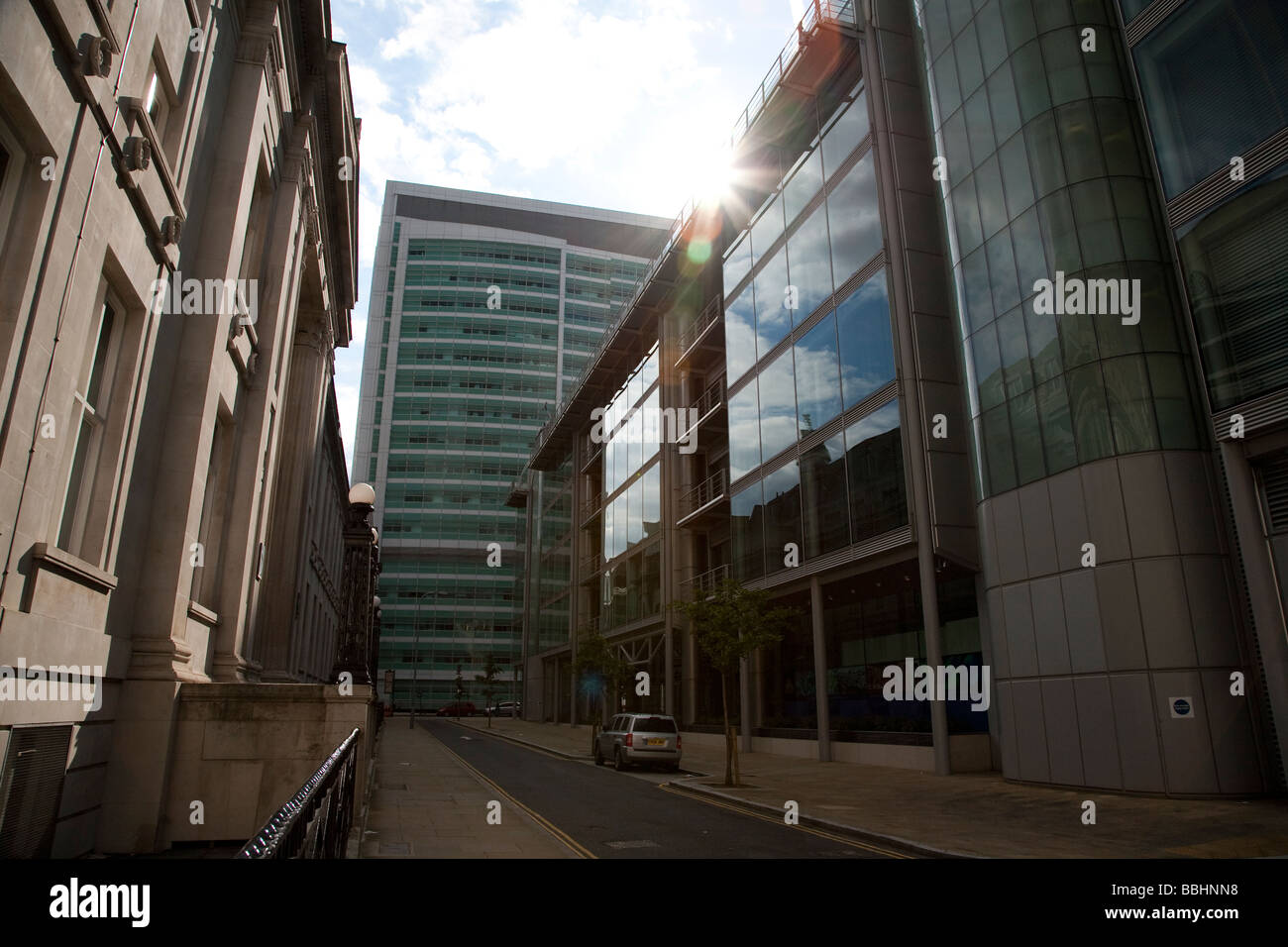 Exterior view of the Wellcome collection building housing medical ...