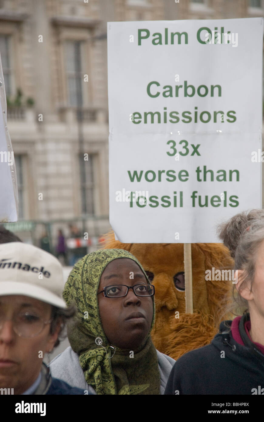 Biofuelwatch & Campaign Against Climate Change protest against biofuels ...