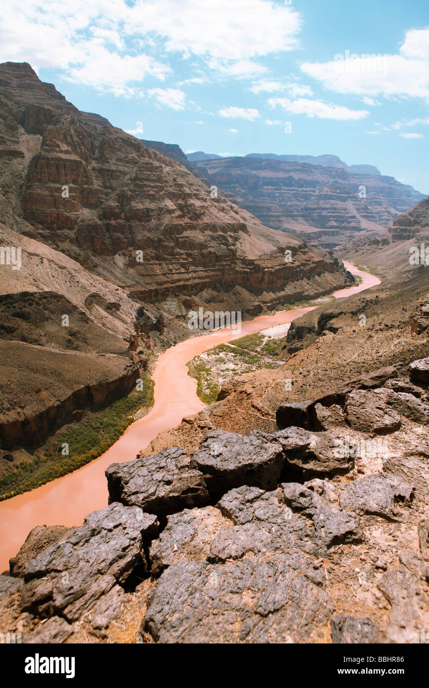 Deep Chasm Wide Erosion Arizona Strata Geology Remote Layers Limestone ...