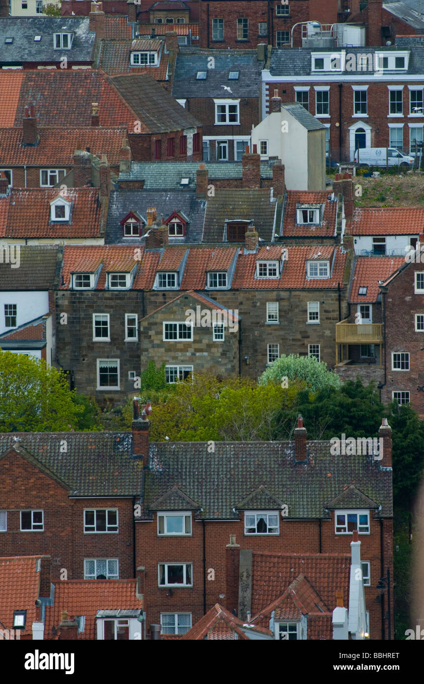 Rooftops, Whitby, North Yorkshire Stock Photo - Alamy