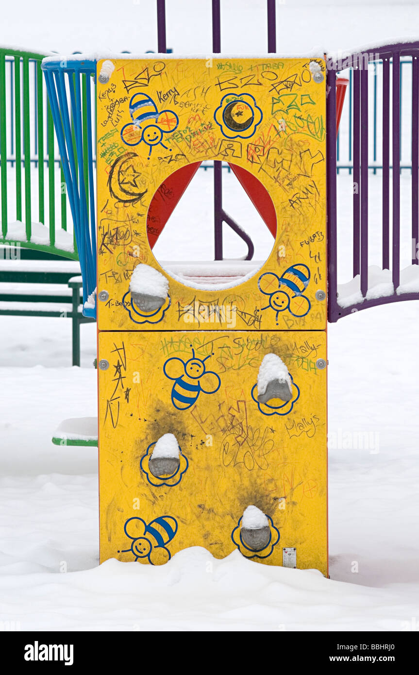 Park grafitti play hi-res stock photography and images - Alamy