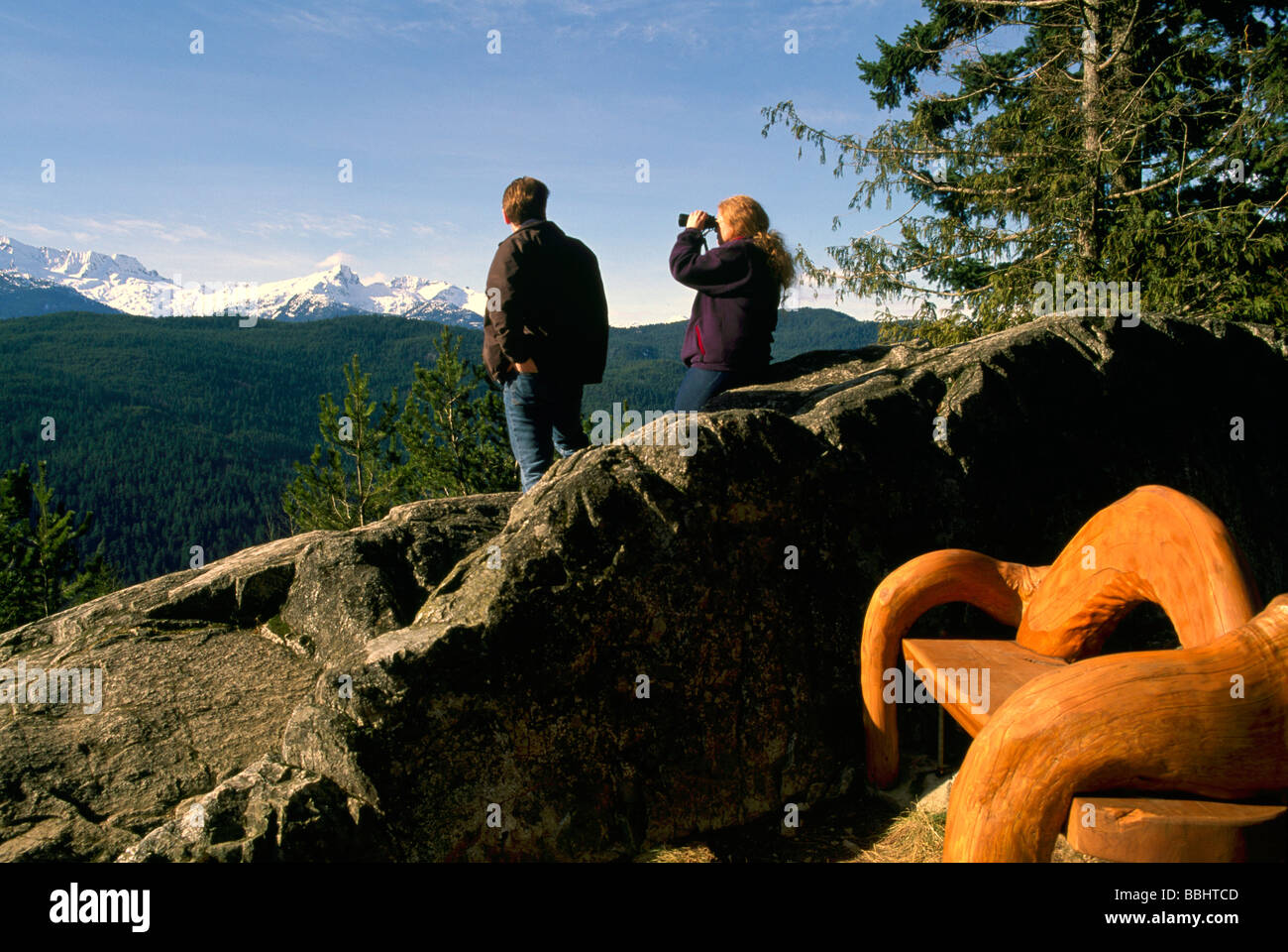 Tantalus Range (Coast Mountains), Mountain Viewpoint near Whistler and ...
