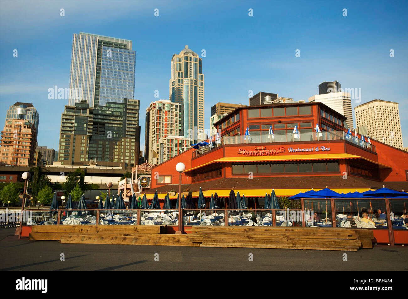 Fisherman's Wharf, Seattle WA, USA Stock Photo - Alamy