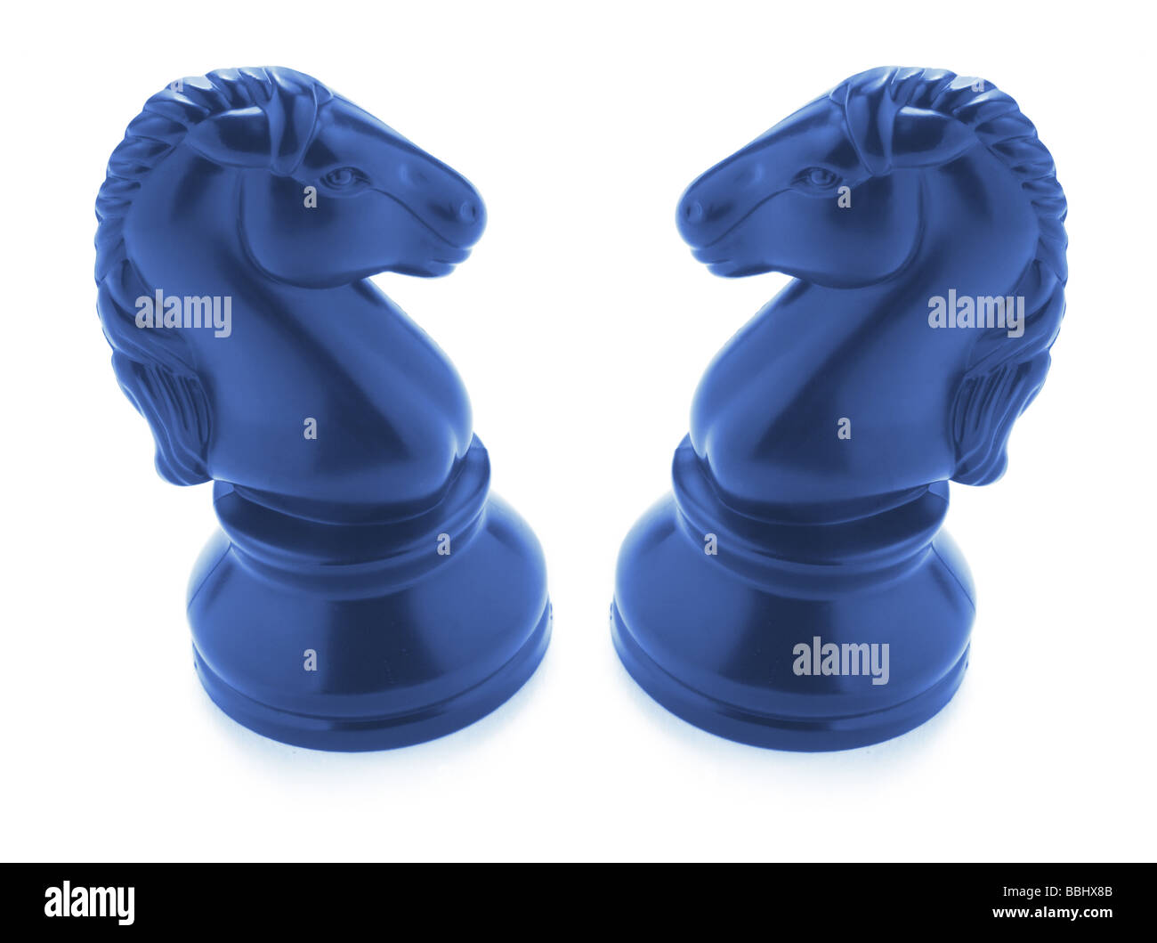 Knight Chess Pieces Stock Photo - Alamy