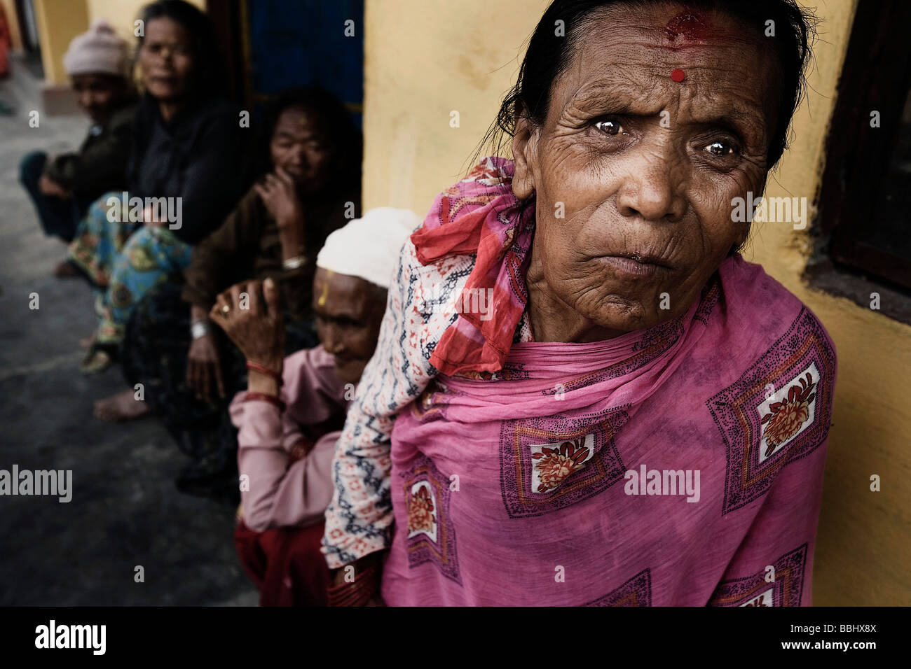 Nepalese senior citizens hi-res stock photography and images - Alamy