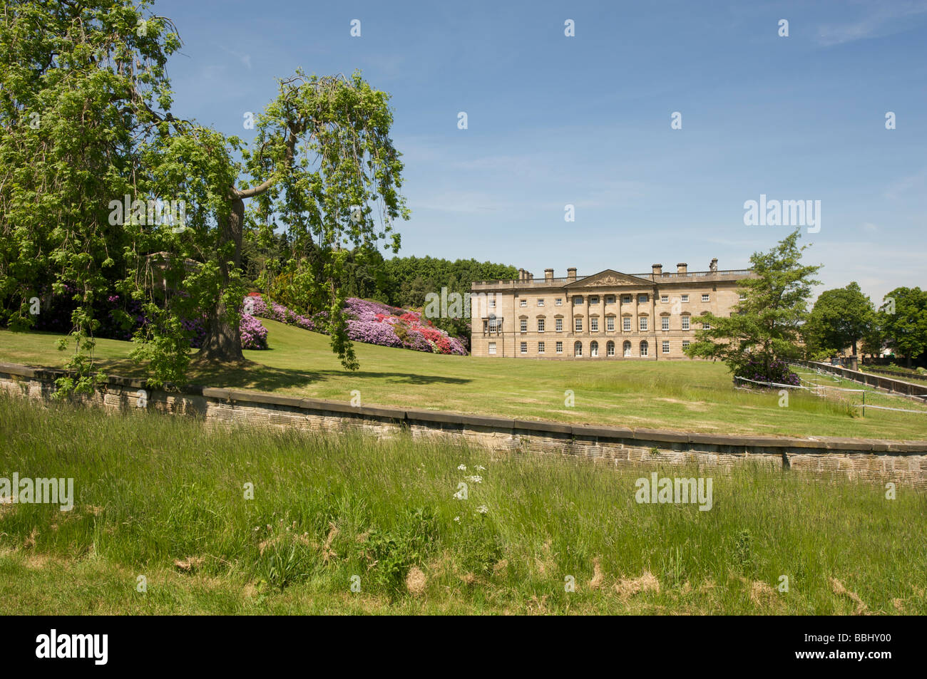 Wentworth Castle and Gardens Stainborough Barnsley Stock Photo - Alamy