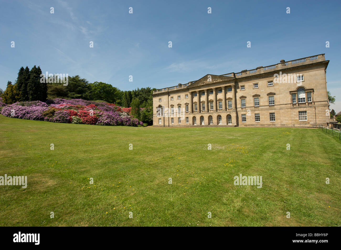 Wentworth Castle and Gardens Stainborough Barnsley Stock Photo - Alamy
