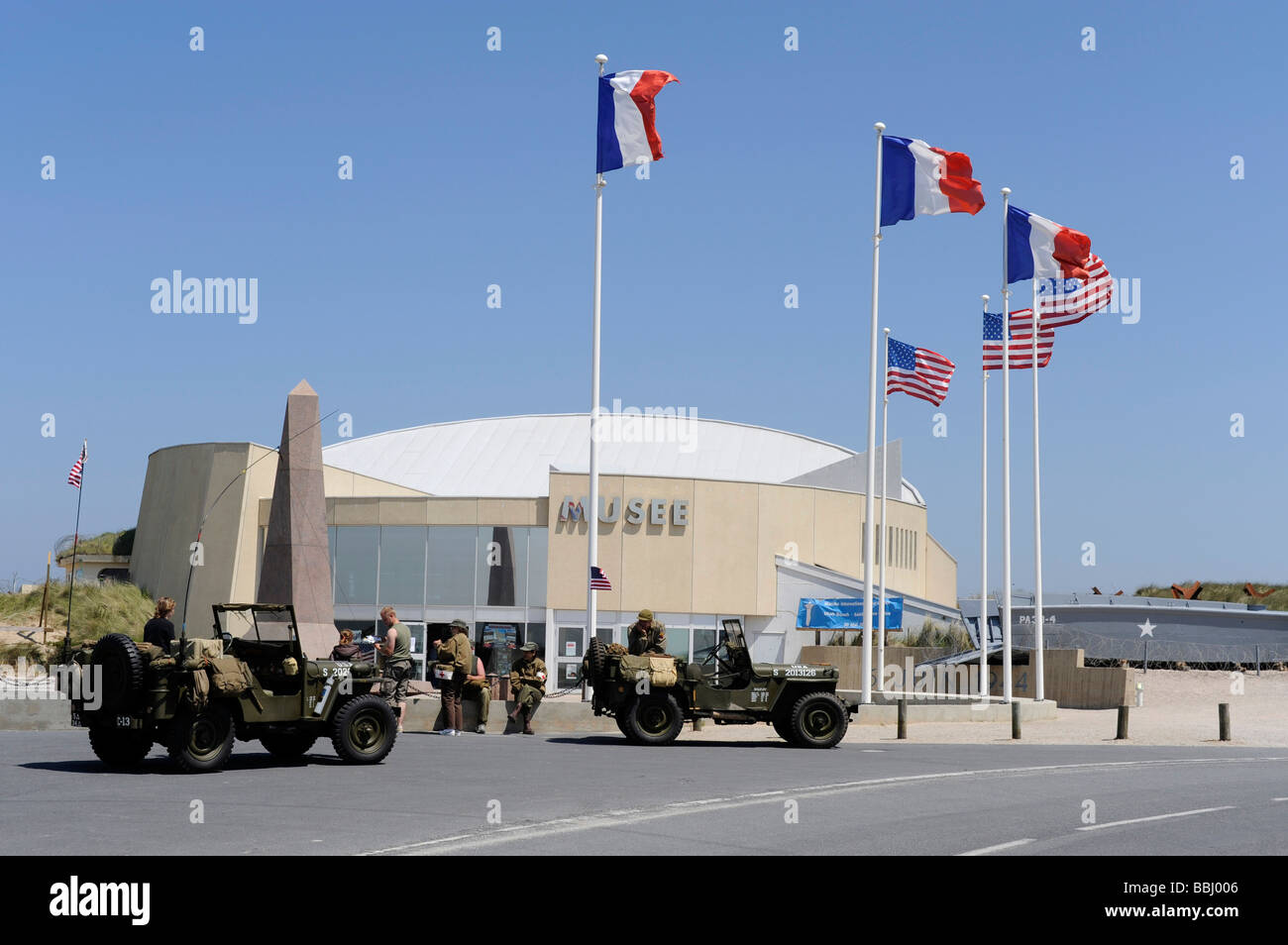D-Day Landing museum at Utah beach Sainte Marie du Mont Manche Normandy ...