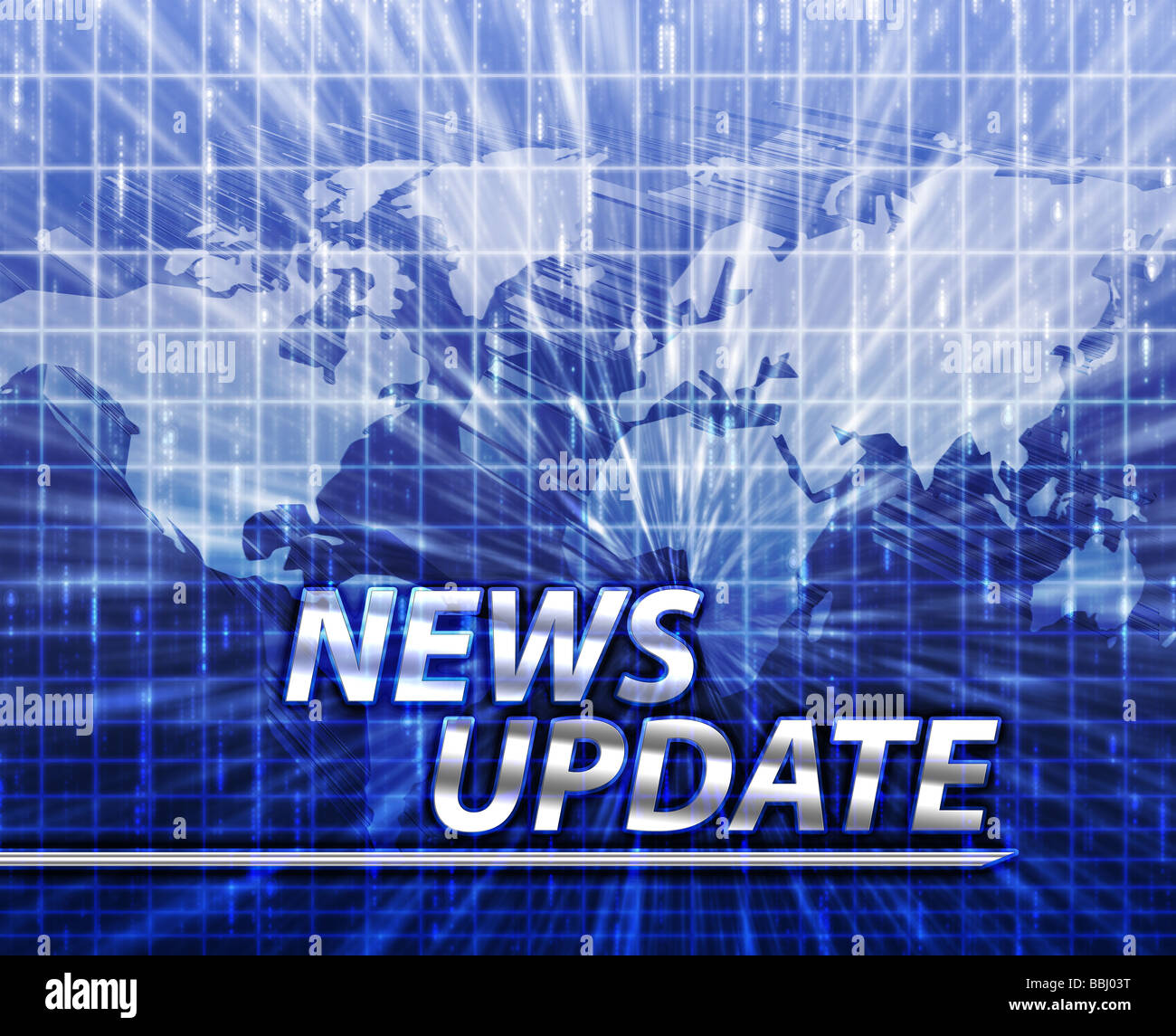 Latest breaking news newsflash splash screen announcement illustration ...