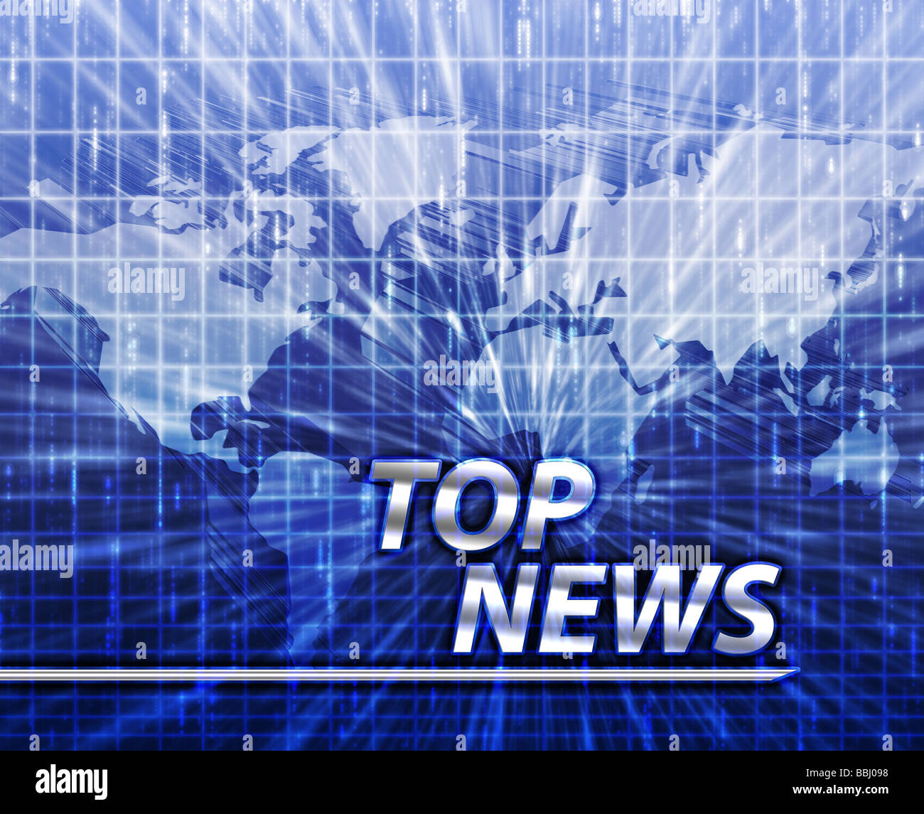 Latest breaking news newsflash splash screen announcement illustration ...