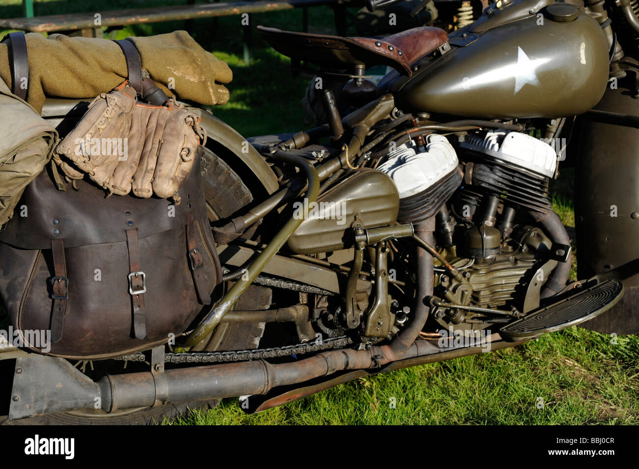 World war ii harley davidson motor bike hi-res stock photography and ...