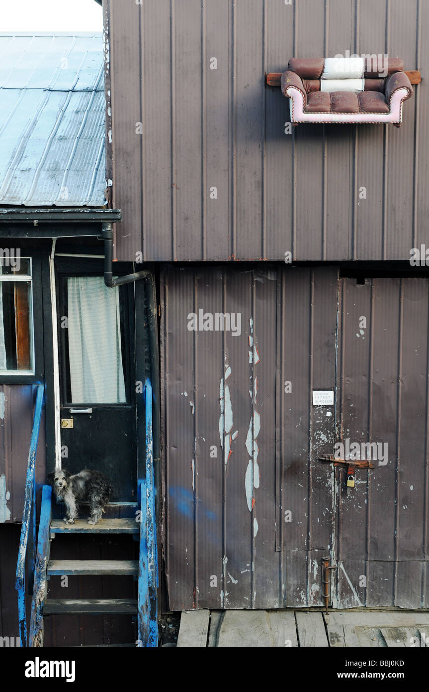 House in Castro, Chile Stock Photo - Alamy