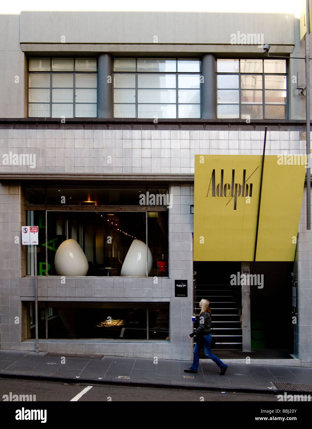 Adelphi Hotel, Flinders Lane, Melbourne, Australia Stock Photo - Alamy