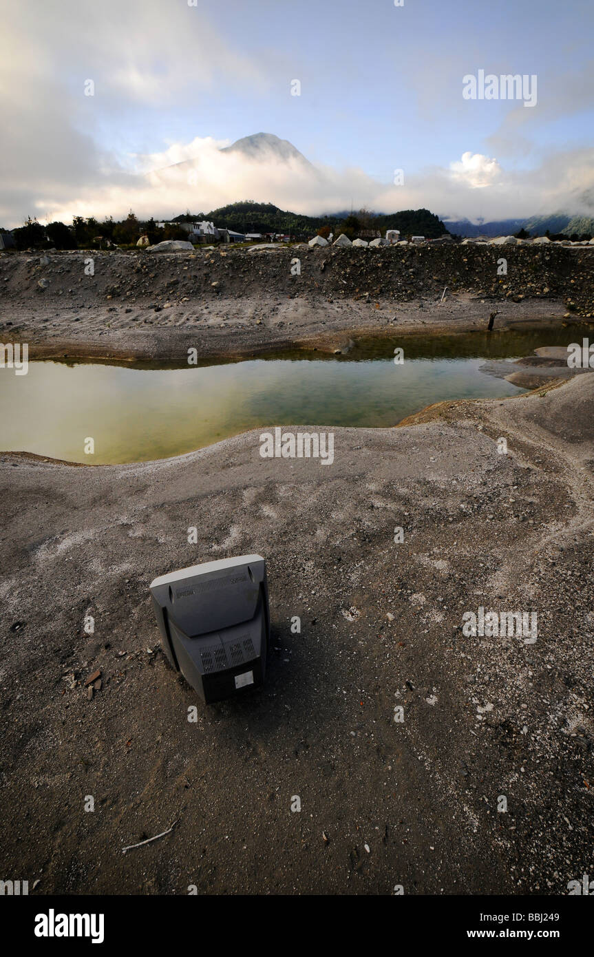 Destruction after a Volcanic Eruption Stock Photo - Alamy