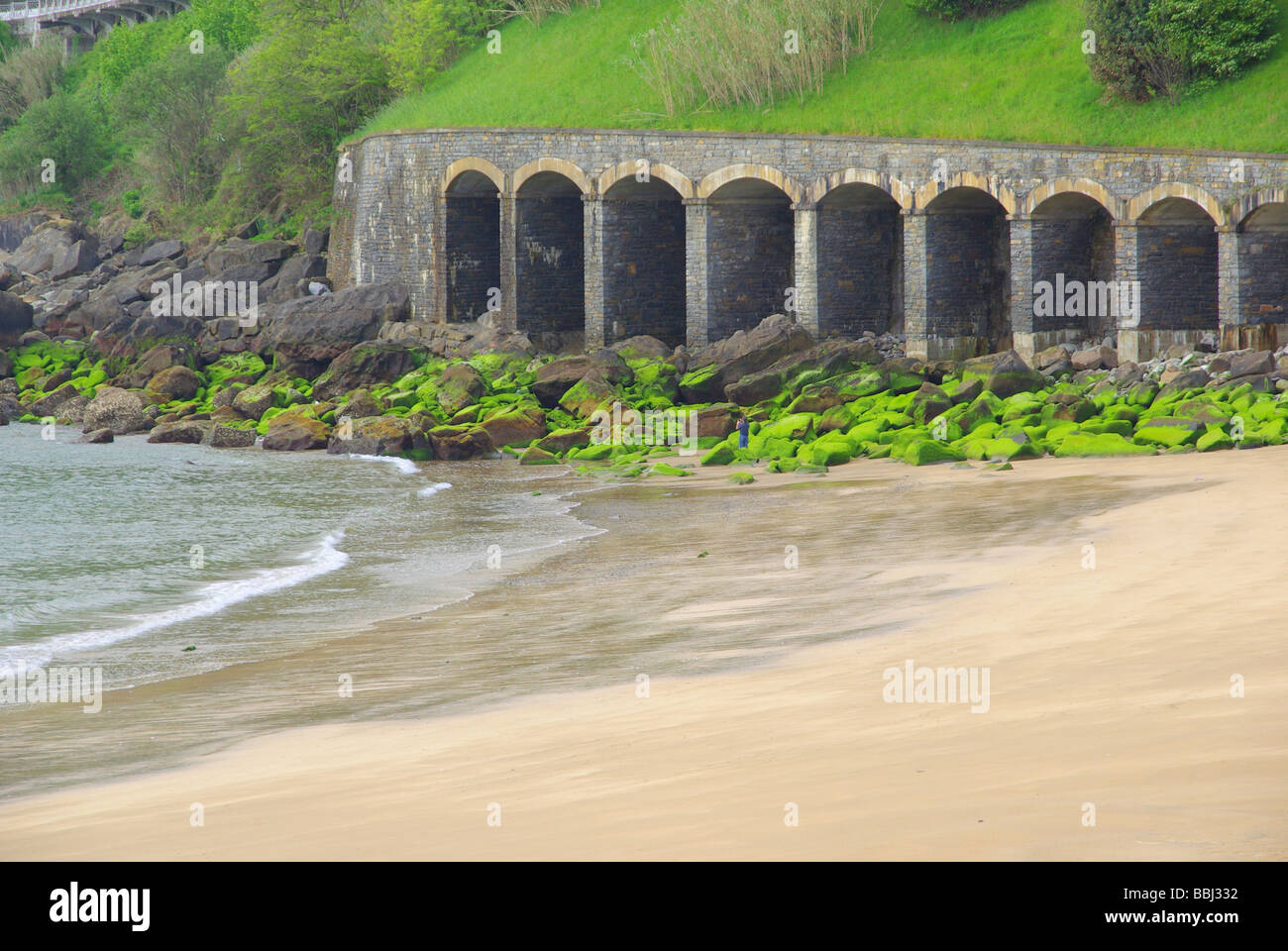 Getaria Strand Getaria beach 03 Stock Photo - Alamy