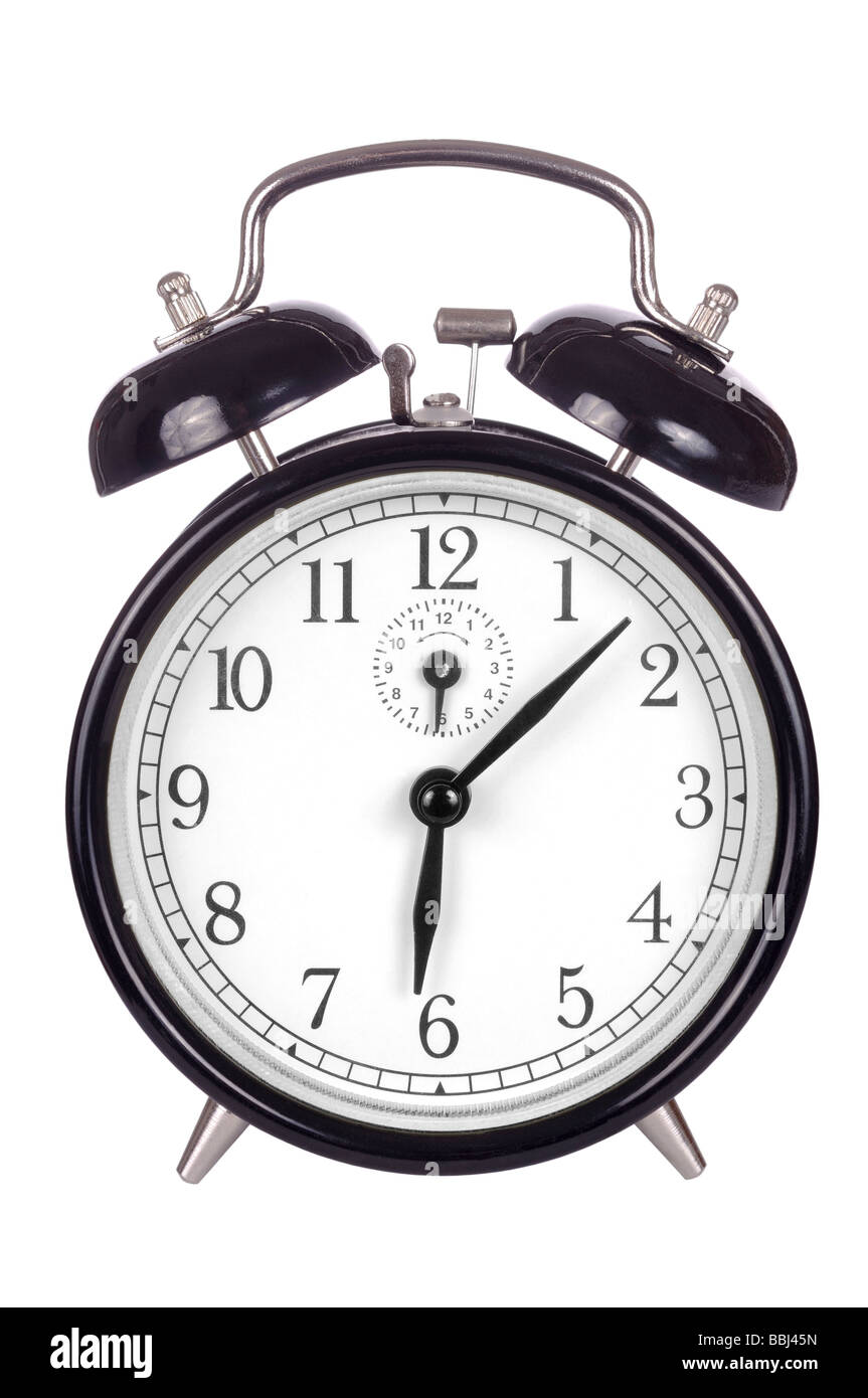 Alarm clock Cut Out Stock Images & Pictures - Alamy