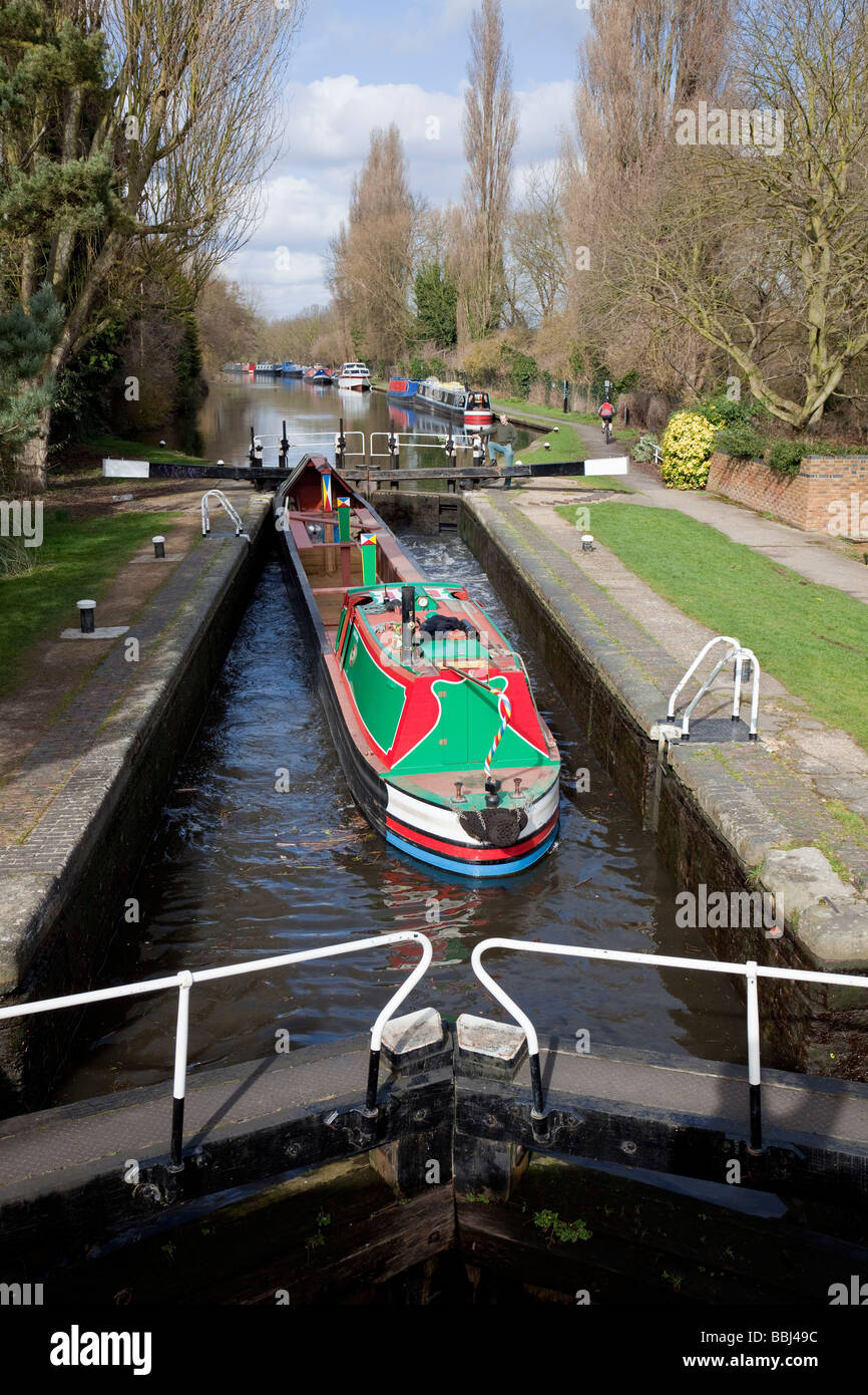 Uxbridge canal barge hi-res stock photography and images - Alamy