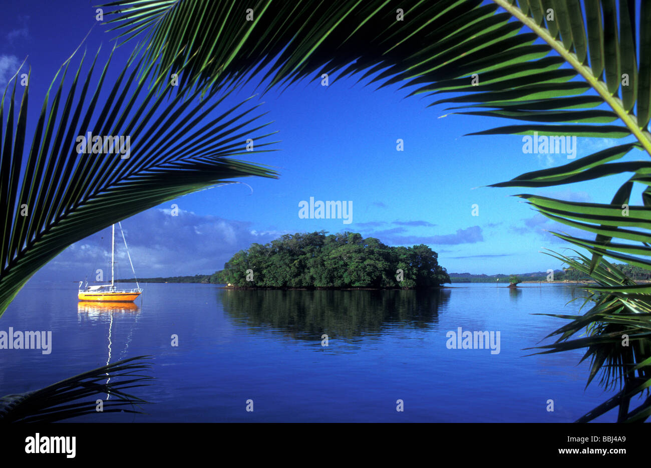 tradewinds harbour scene suva fiji Stock Photo - Alamy