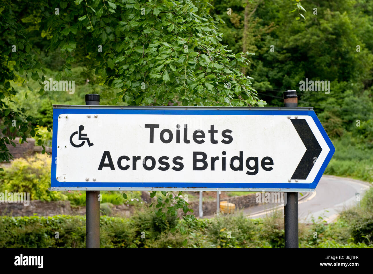 English restroom sign hi-res stock photography and images - Alamy