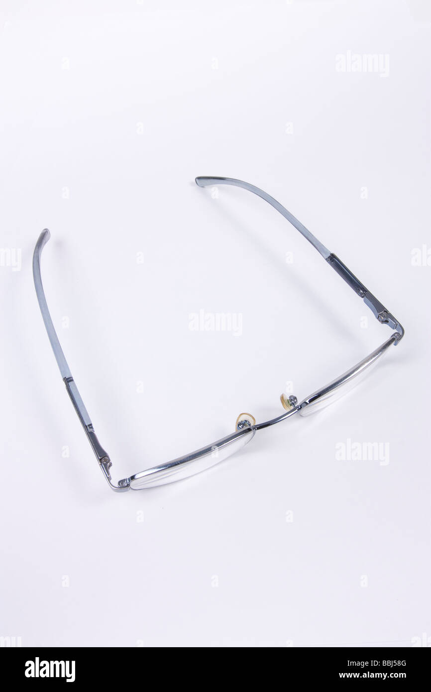 ladies lightweight spectacles studio shot cut out Stock Photo - Alamy