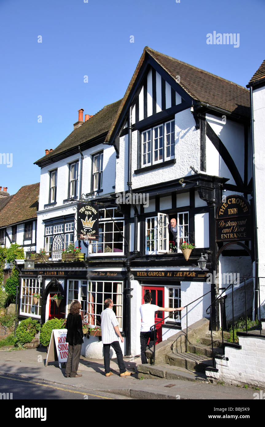 The Crown Inn, High Street, Old Oxted Village, Oxted, Surrey, England ...