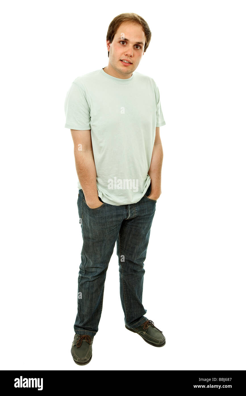 White guy full body hi-res stock photography and images - Alamy