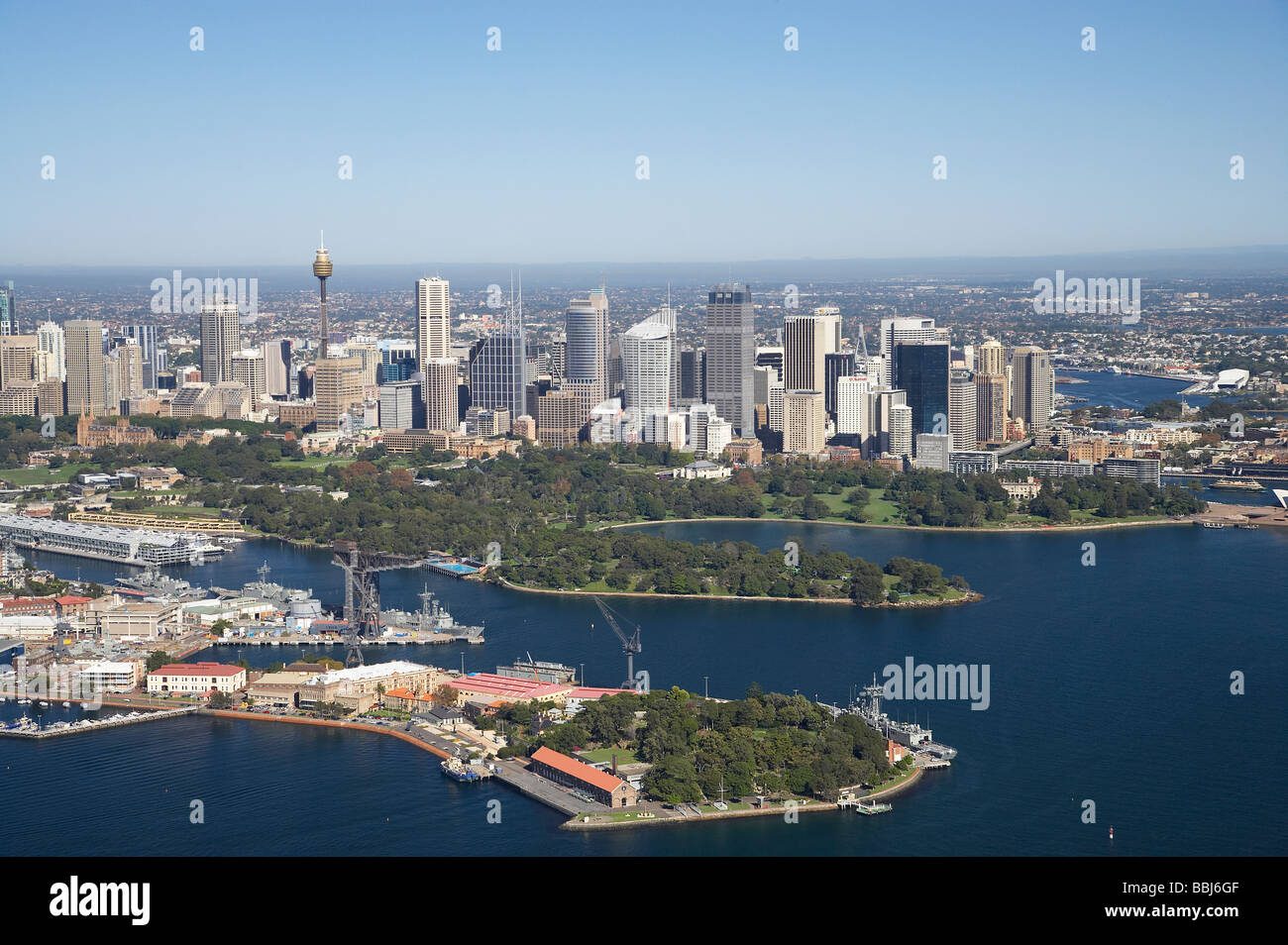 Naval Dockyard Garden Island Woolloomooloo Bay Farm Cove Royal Botanic ...