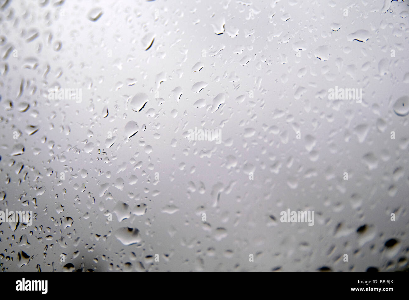 water droplets on a window during heavy rain Stock Photo - Alamy