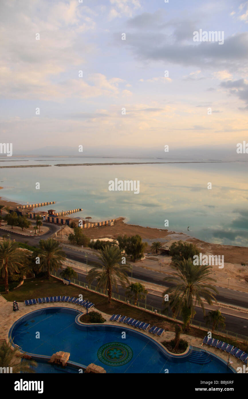 A view of the Dead Sea from Hotel Moriah Stock Photo - Alamy