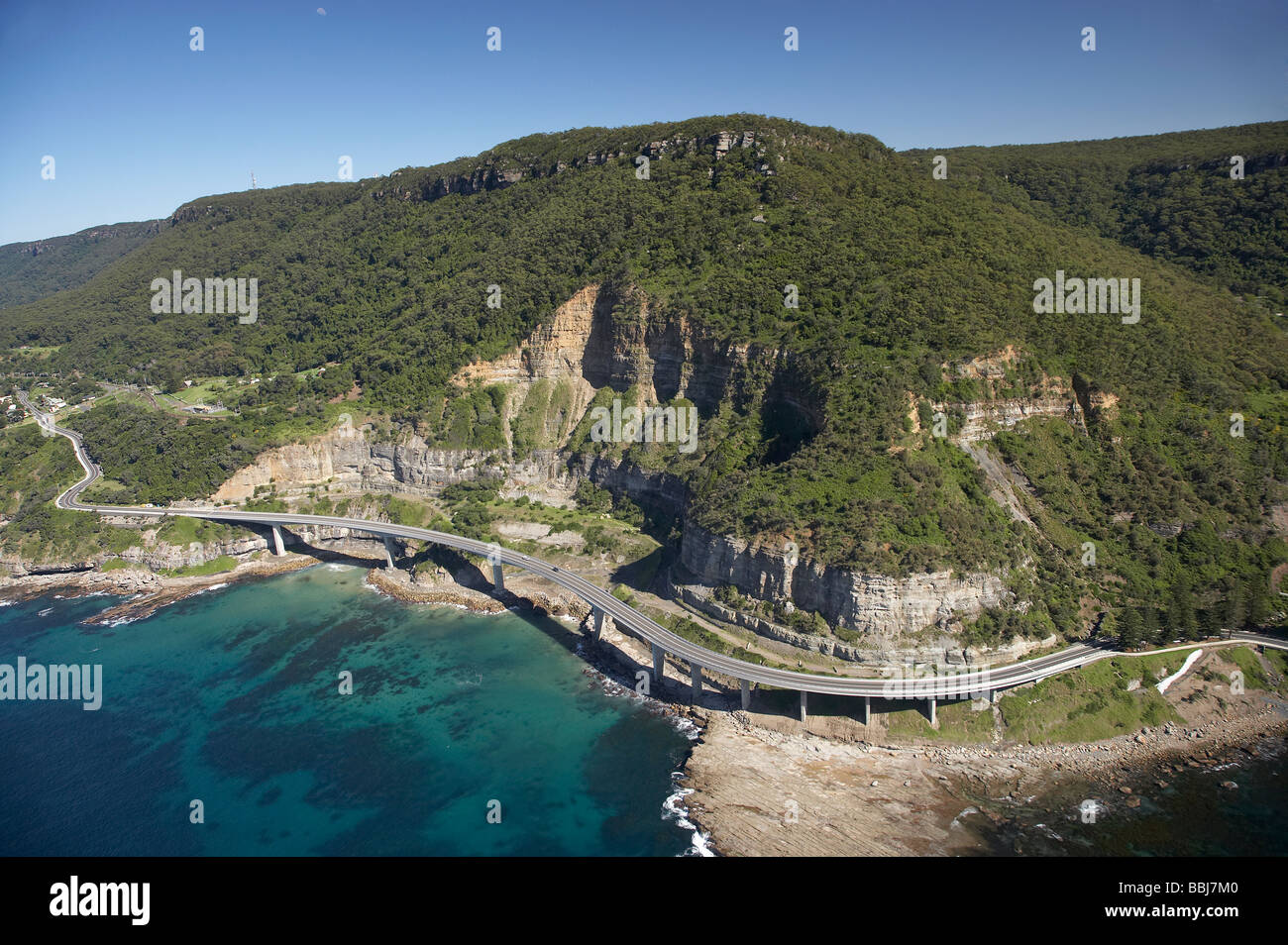 Sea Cliff Bridge near Wollongong south of Sydney New South Wales ...