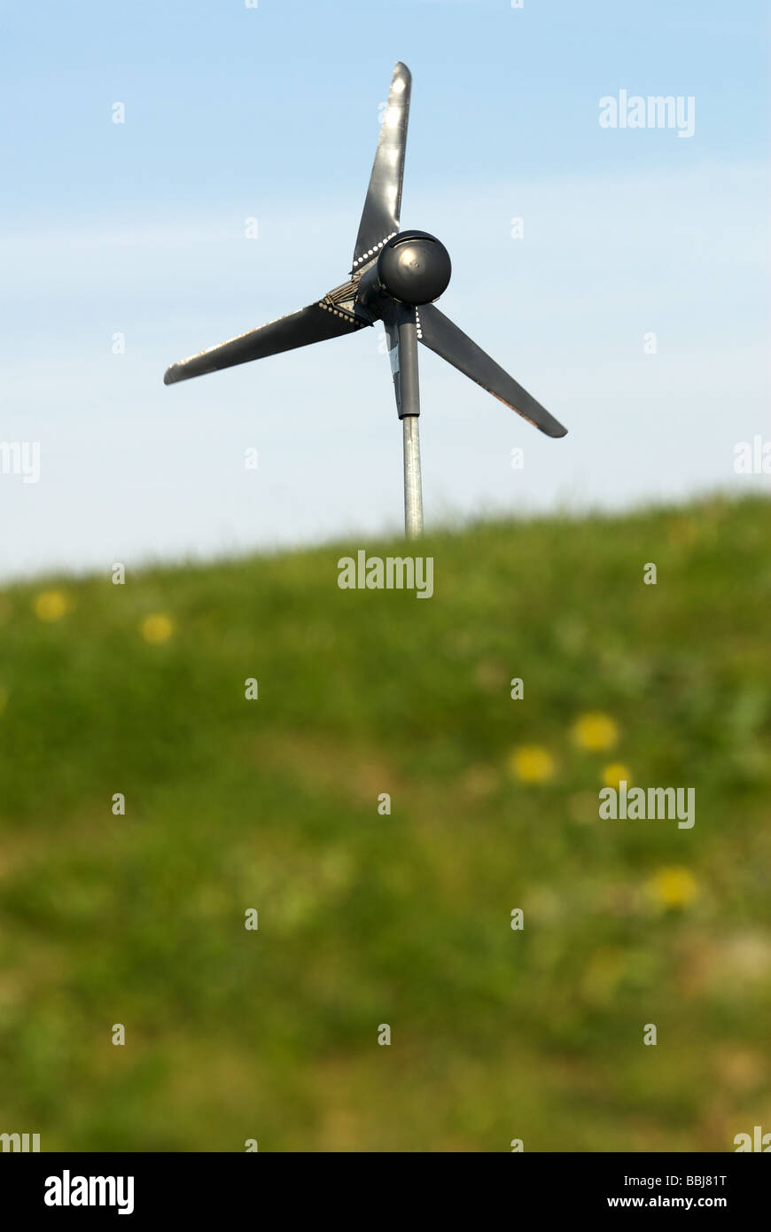 Micro wind turbine Stock Photo - Alamy
