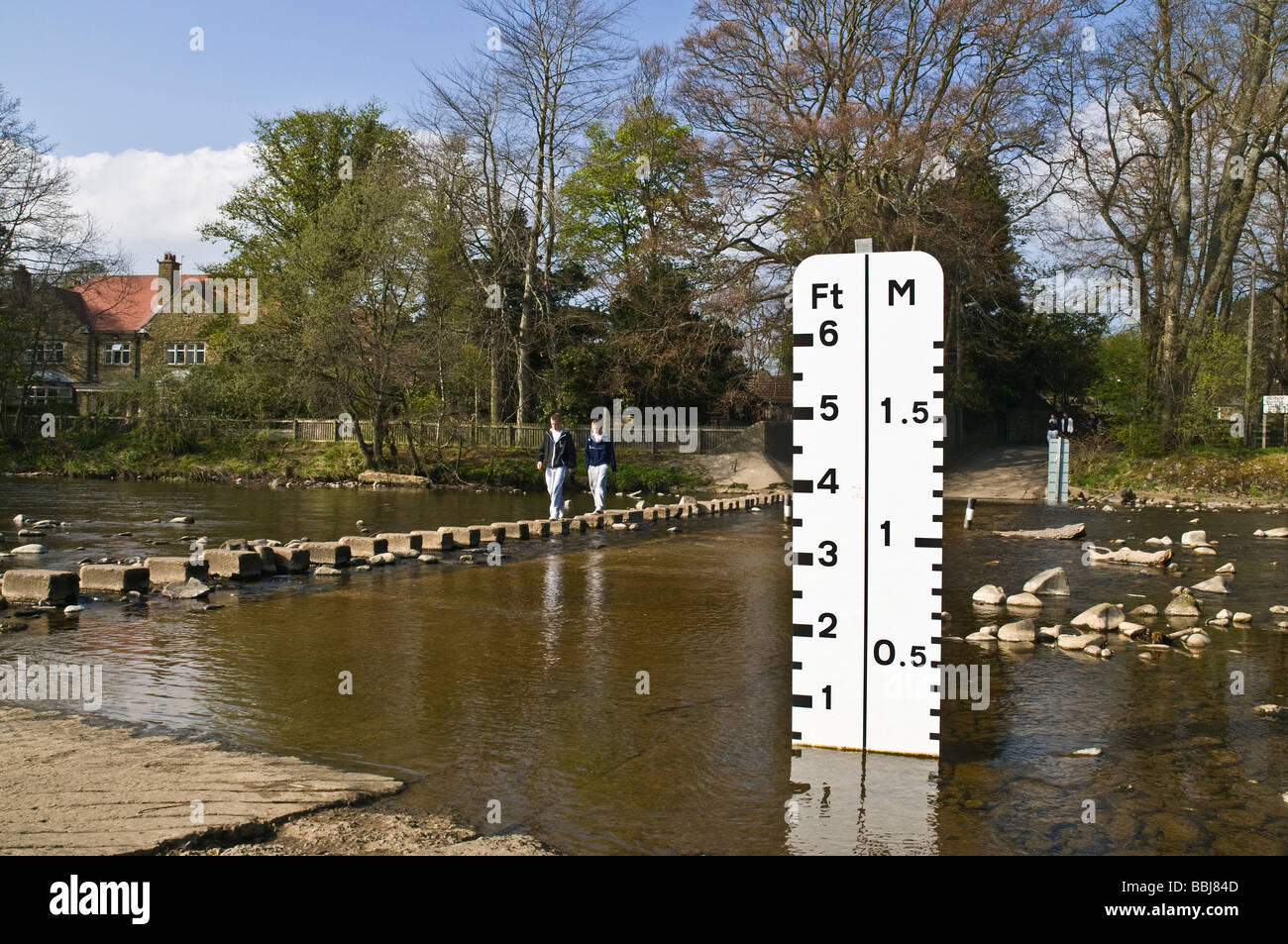 Stanhope ford stepping stones High Resolution Stock Photography and ...