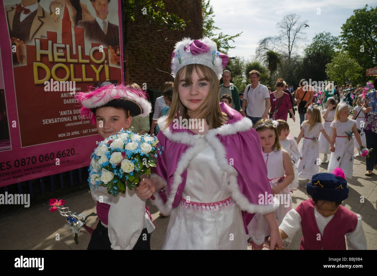 Hayes Village May Queen. Bromley area May Queens procession and ...