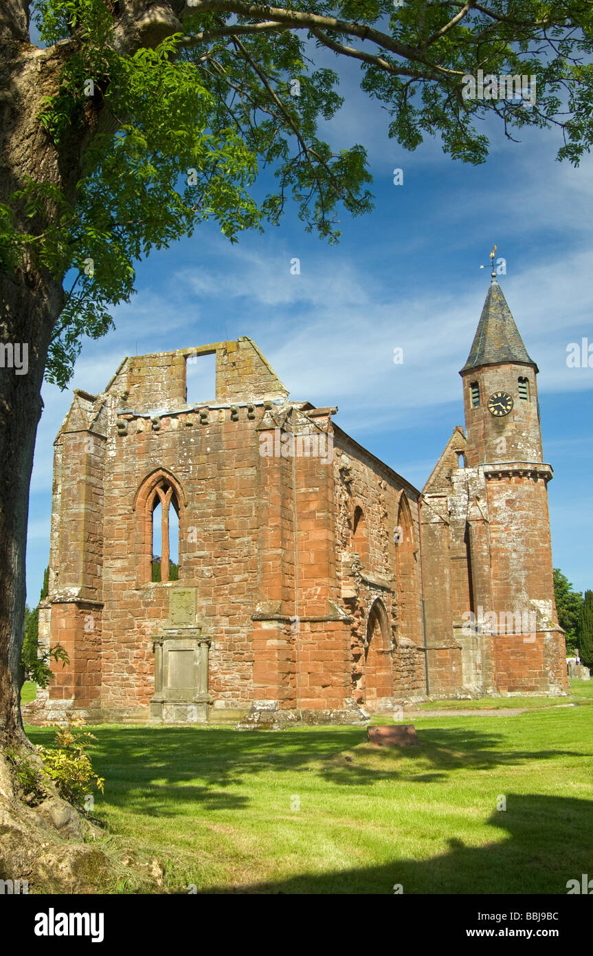 The ruined 13th century Fortrose Cathedral on the Black Isle, Ross ...