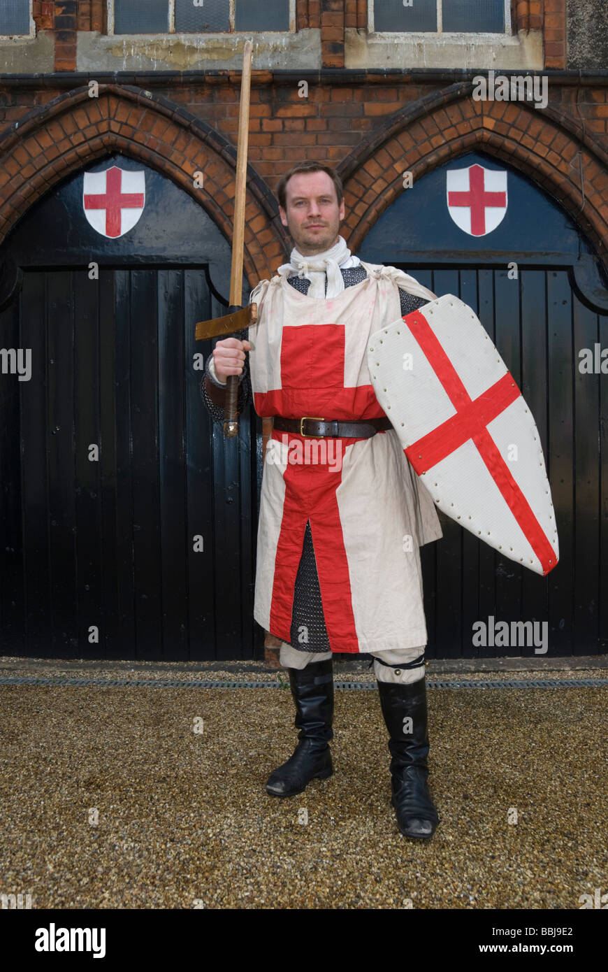 St George and the Dragon, an English traditional play performed by the ...
