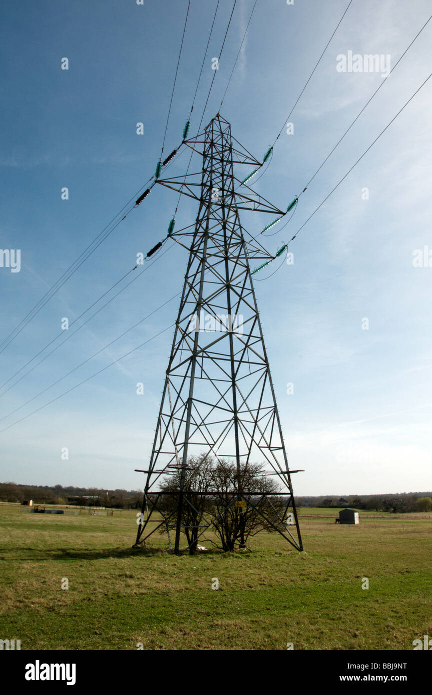 Rural pylon hi-res stock photography and images - Alamy