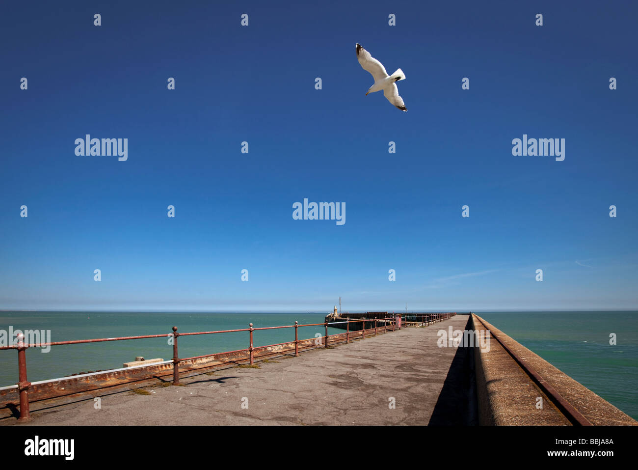 The Pier at Folkestone Stock Photo - Alamy