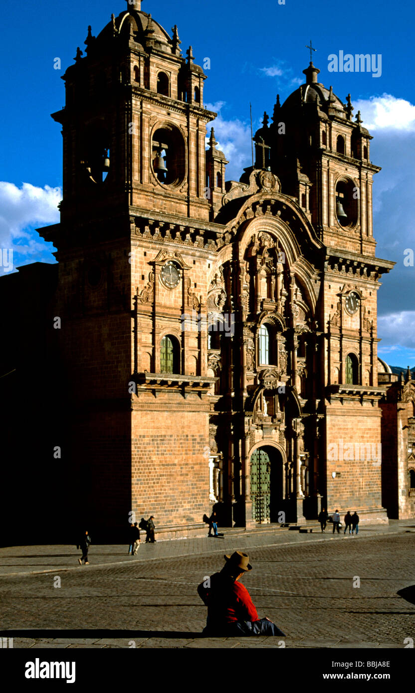 CHURCH 'LA COMPANIA DE JESUS' CUZCO PERU SOUTH AMERICA Stock Photo - Alamy