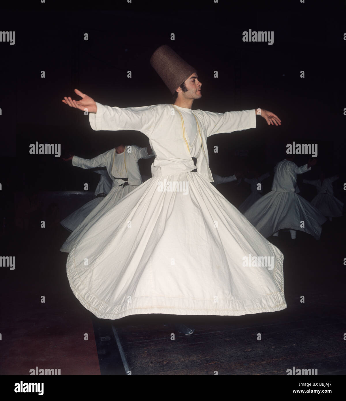 The Melevi known as the Whirling Dervishes Turkey Stock Photo - Alamy