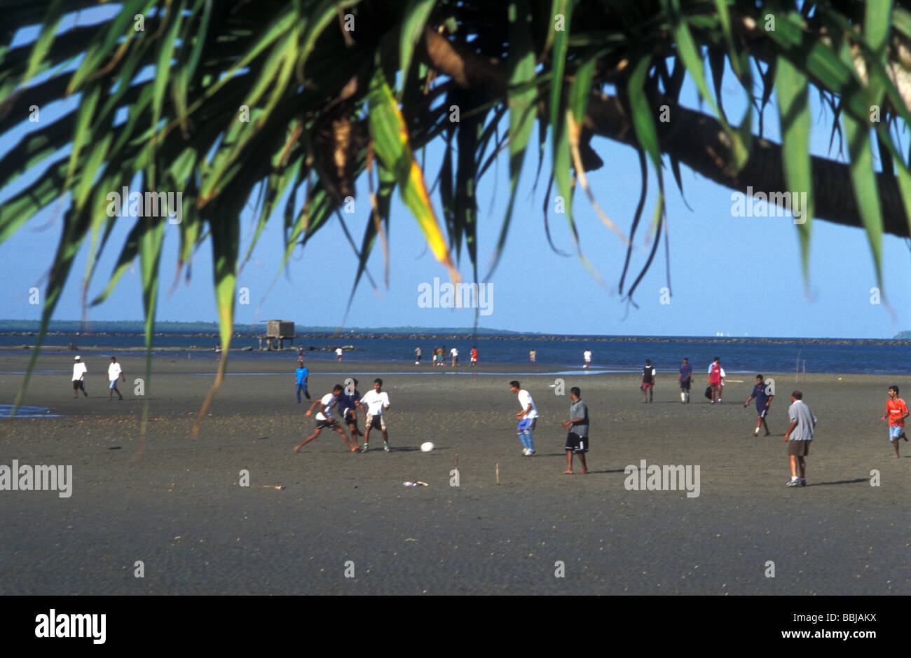 suva point beach scene fiji Stock Photo - Alamy
