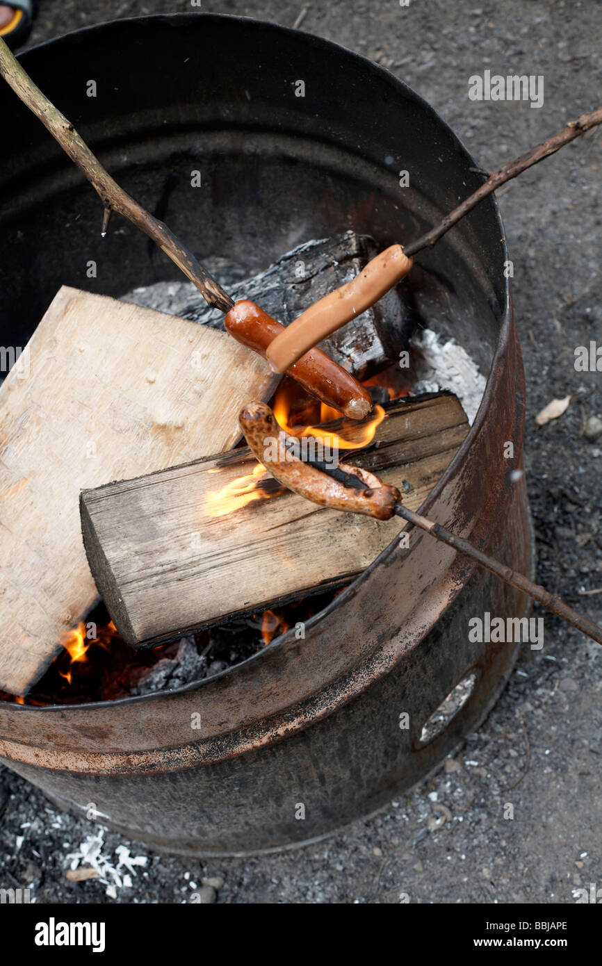 Over a fire hi-res stock photography and images - Alamy